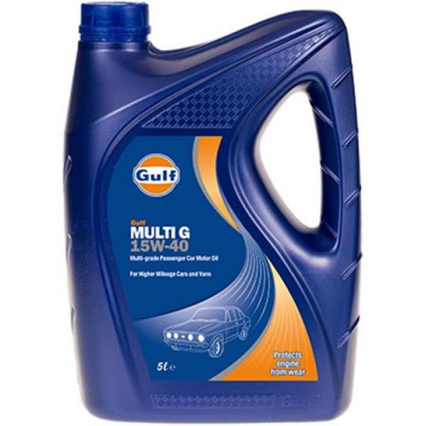 Gulf Multi G 15W-40 1L - Omdoos =12st. - Power Oil