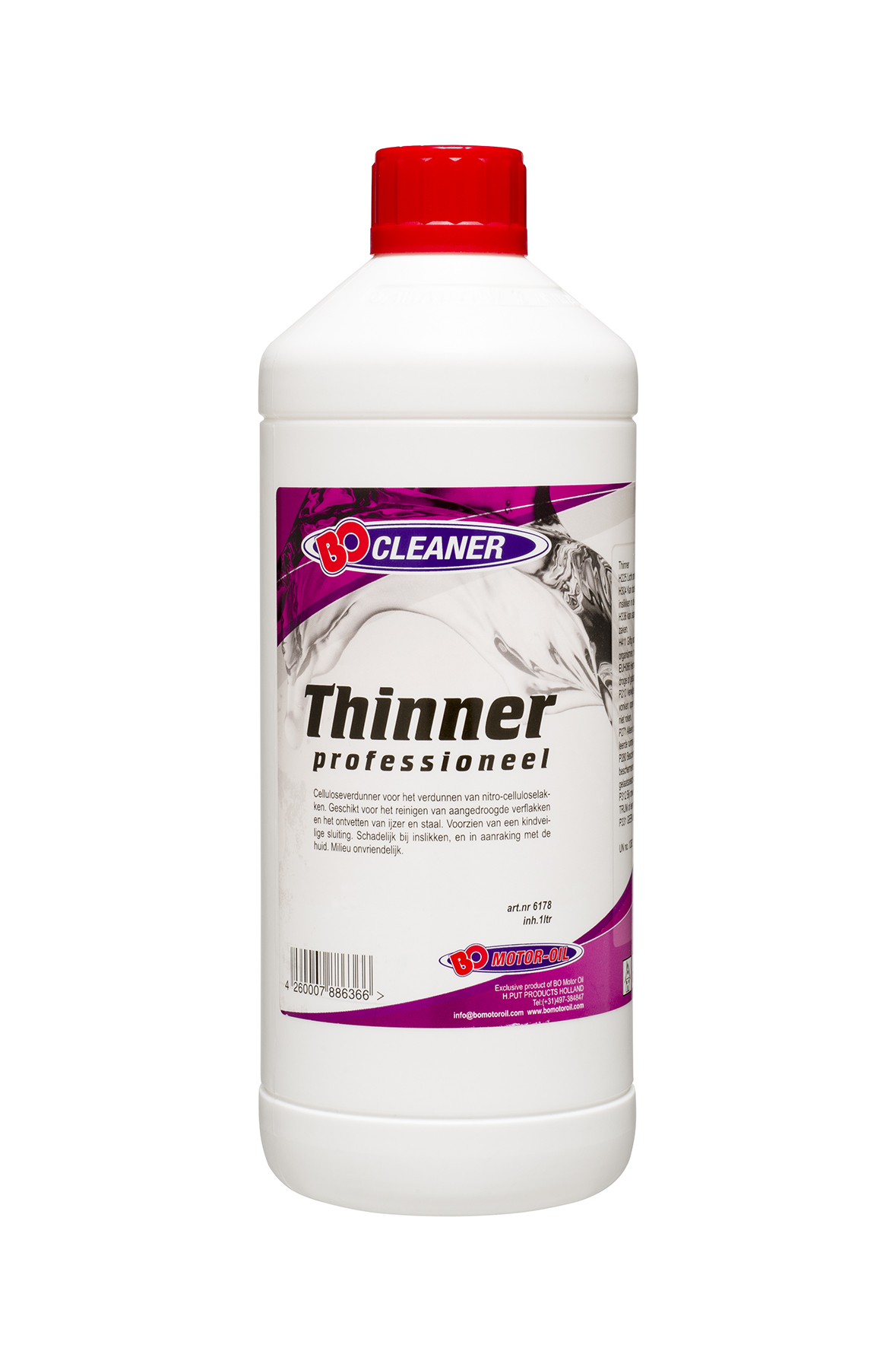 BO Thinner 1L - Omdoos = 12st. - Power Oil